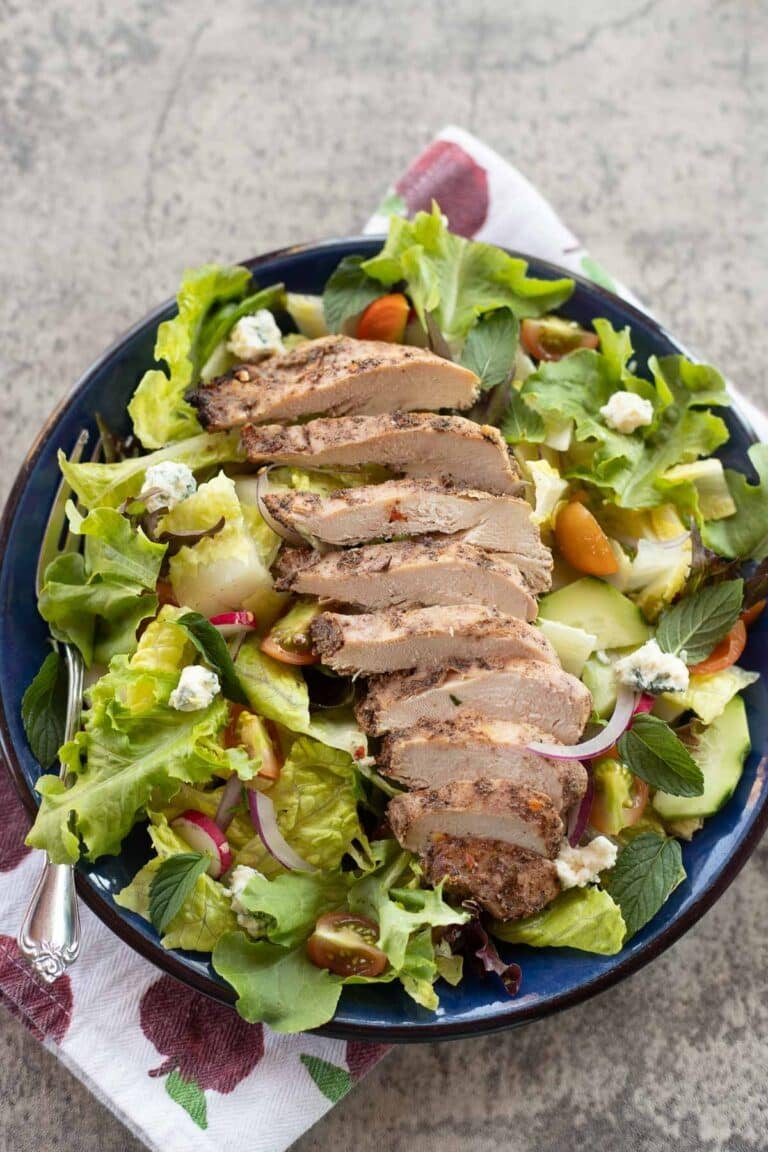 Sweet & Tangy Huckleberry Vinaigrette | Hilda's Kitchen Blog