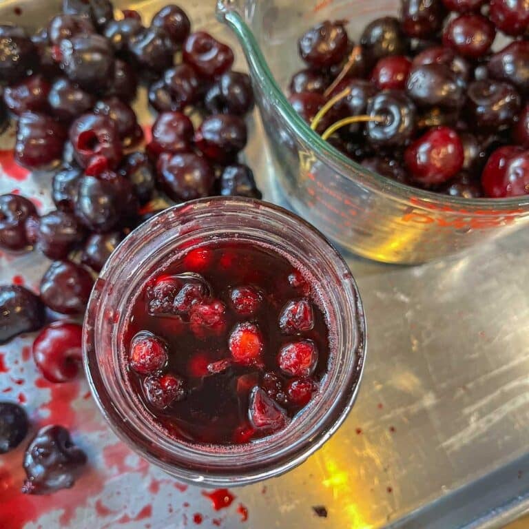 Cherry Jam (With and Without Pectin) | Hilda's Kitchen Blog