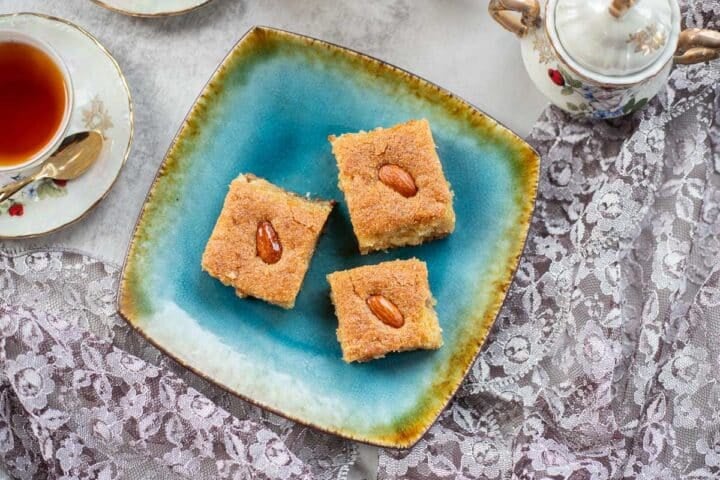 Namoura (Semolina Cake) | Hilda's Kitchen Blog
