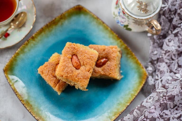 Namoura (Semolina Cake) | Hilda's Kitchen Blog