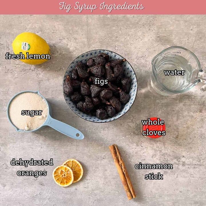 Fig Syrup | Hilda's Kitchen Blog