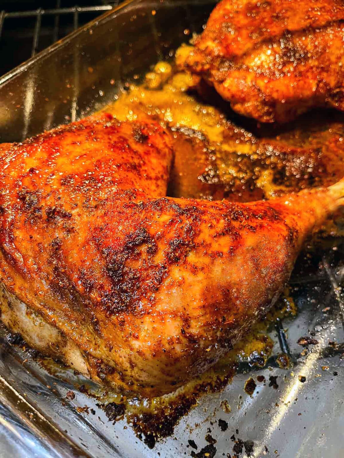 Easy Baked Turkey Legs | Hilda's Kitchen Blog