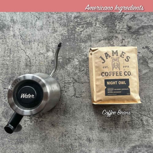 How To Make An Iced Americano | Hilda's Kitchen Blog
