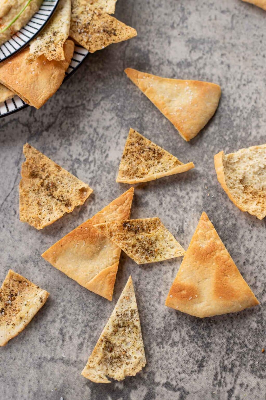 Baked Pita Chips | Hilda's Kitchen Blog