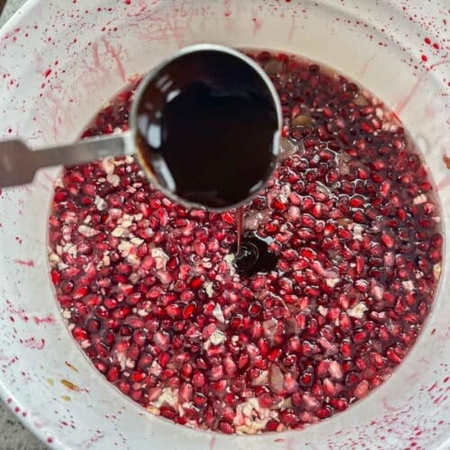 Homemade Pomegranate Wine | Hilda's Kitchen Blog