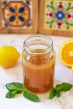 Orange Syrup | Hilda's Kitchen Blog