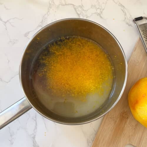 Orange Syrup | Hilda's Kitchen Blog
