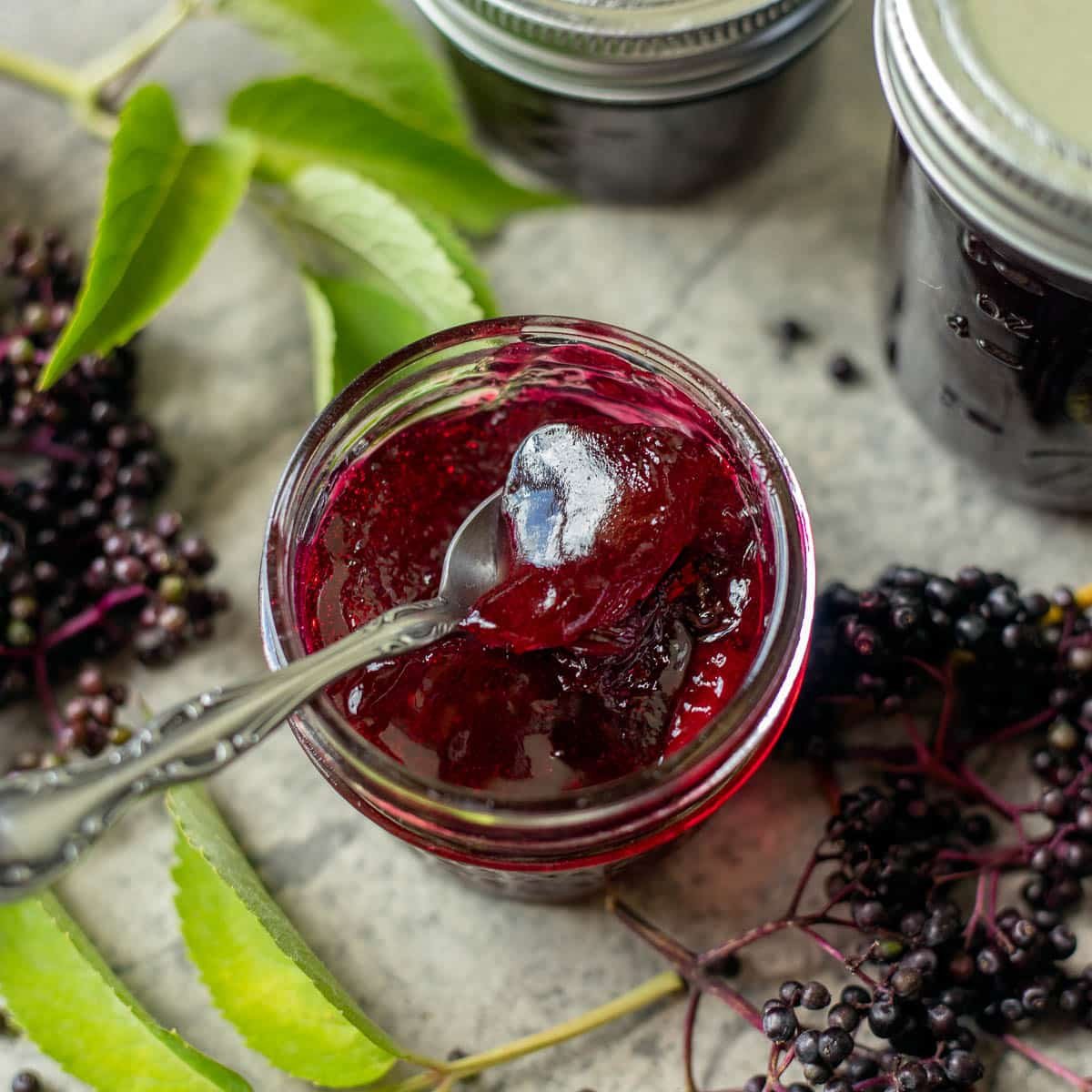 Elderberry jam store