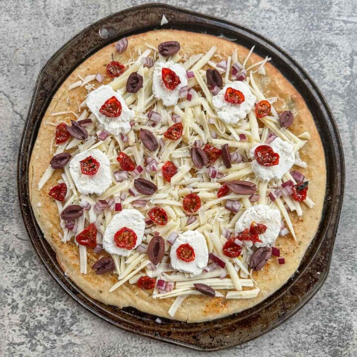 Greek Gyros Pizza | Hilda's Kitchen Blog