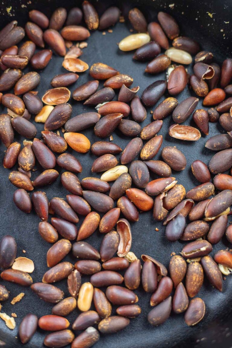 Roasted Pine Nuts (Pinyon Nuts) | Hilda's Kitchen Blog