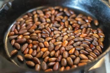 Roasted Pine Nuts (Pinyon Nuts) | Hilda's Kitchen Blog