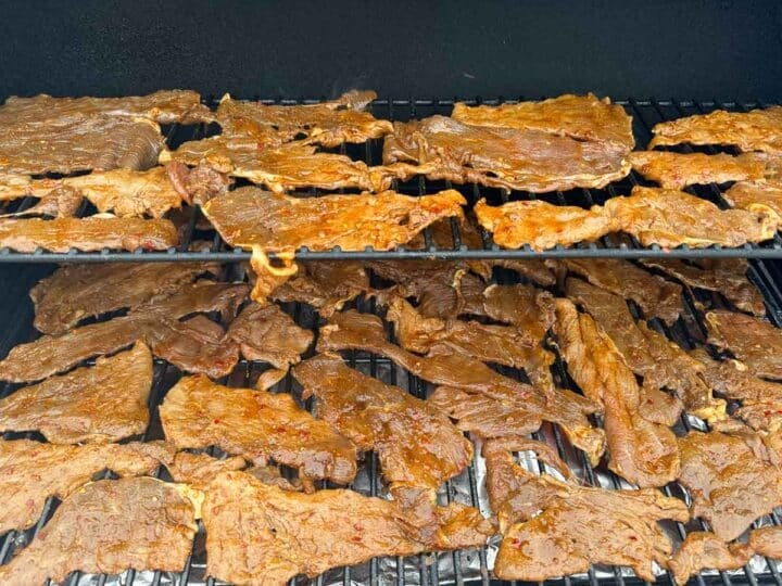 Spicy Smoked Beef Jerky | Hilda's Kitchen Blog