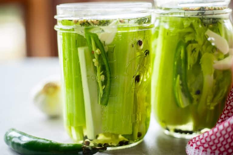 Pickled Celery | Hilda's Kitchen Blog