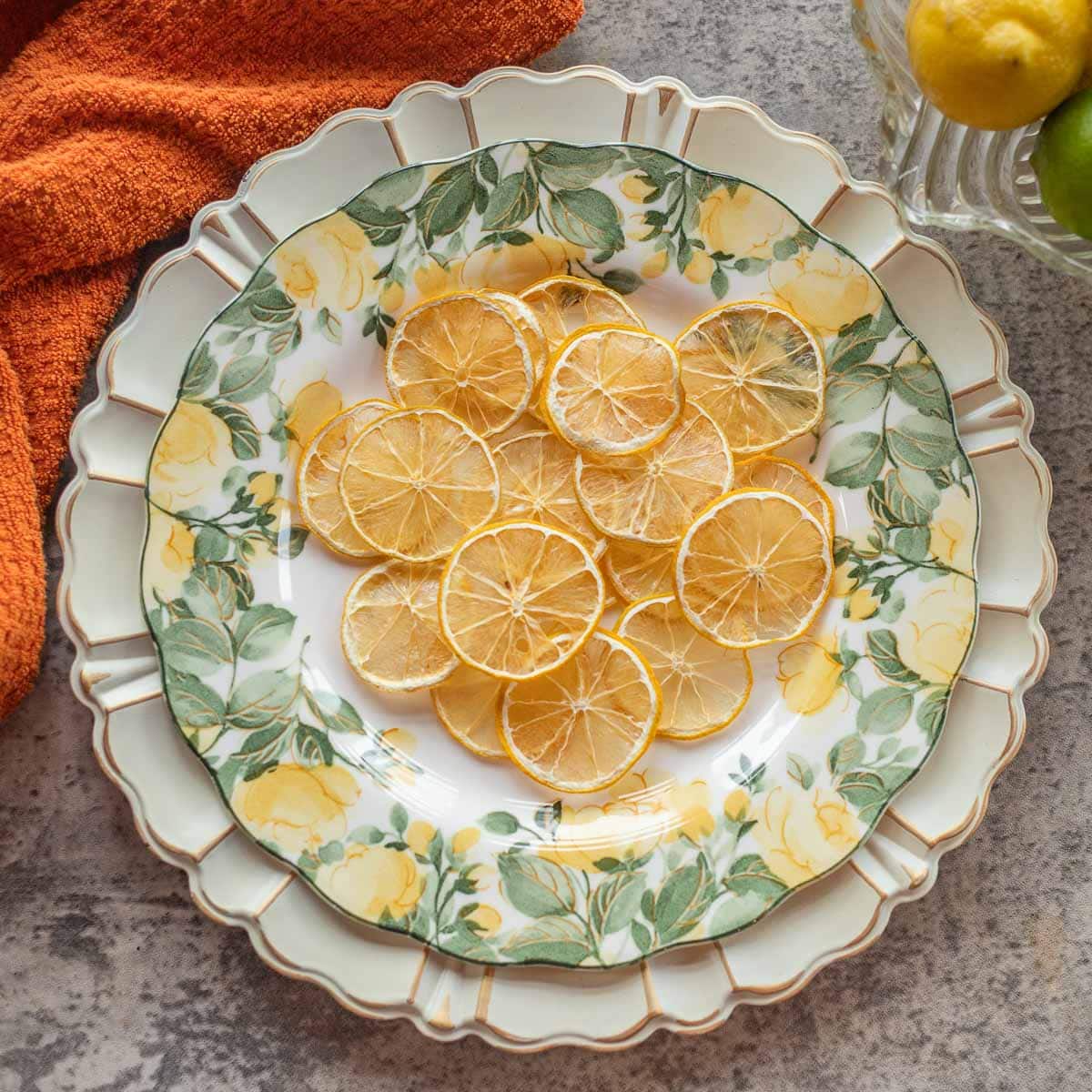 Easy Dried Lemon Slices | Hilda's Kitchen Blog