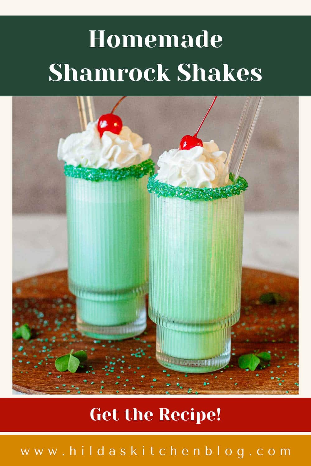Homemade Shamrock Shake Recipe | Hilda's Kitchen Blog