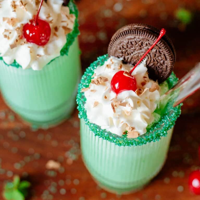 Homemade Shamrock Shake Recipe | Hilda's Kitchen Blog