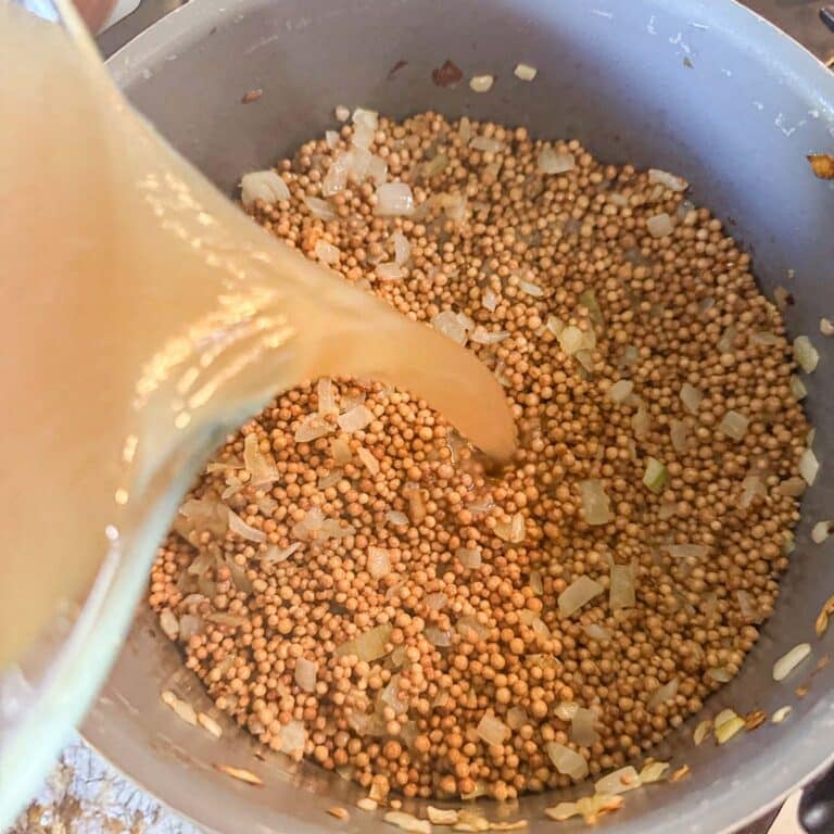 Maftoul (Palestinian Couscous) | Hilda's Kitchen Blog