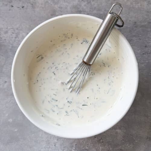 Creamy Dill Dressing | Hilda's Kitchen Blog