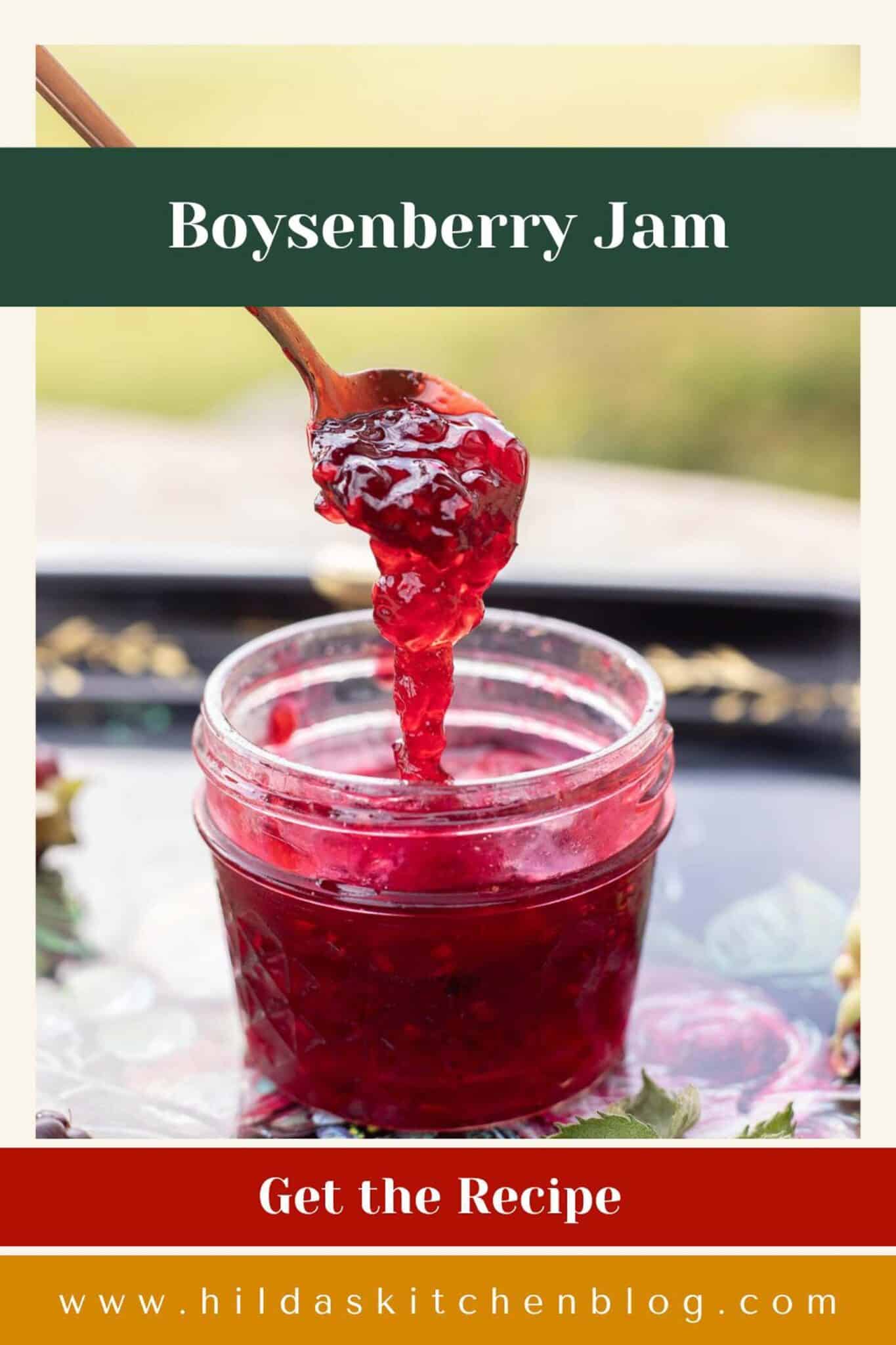 Small Batch Boysenberry Jam | Hilda's Kitchen Blog