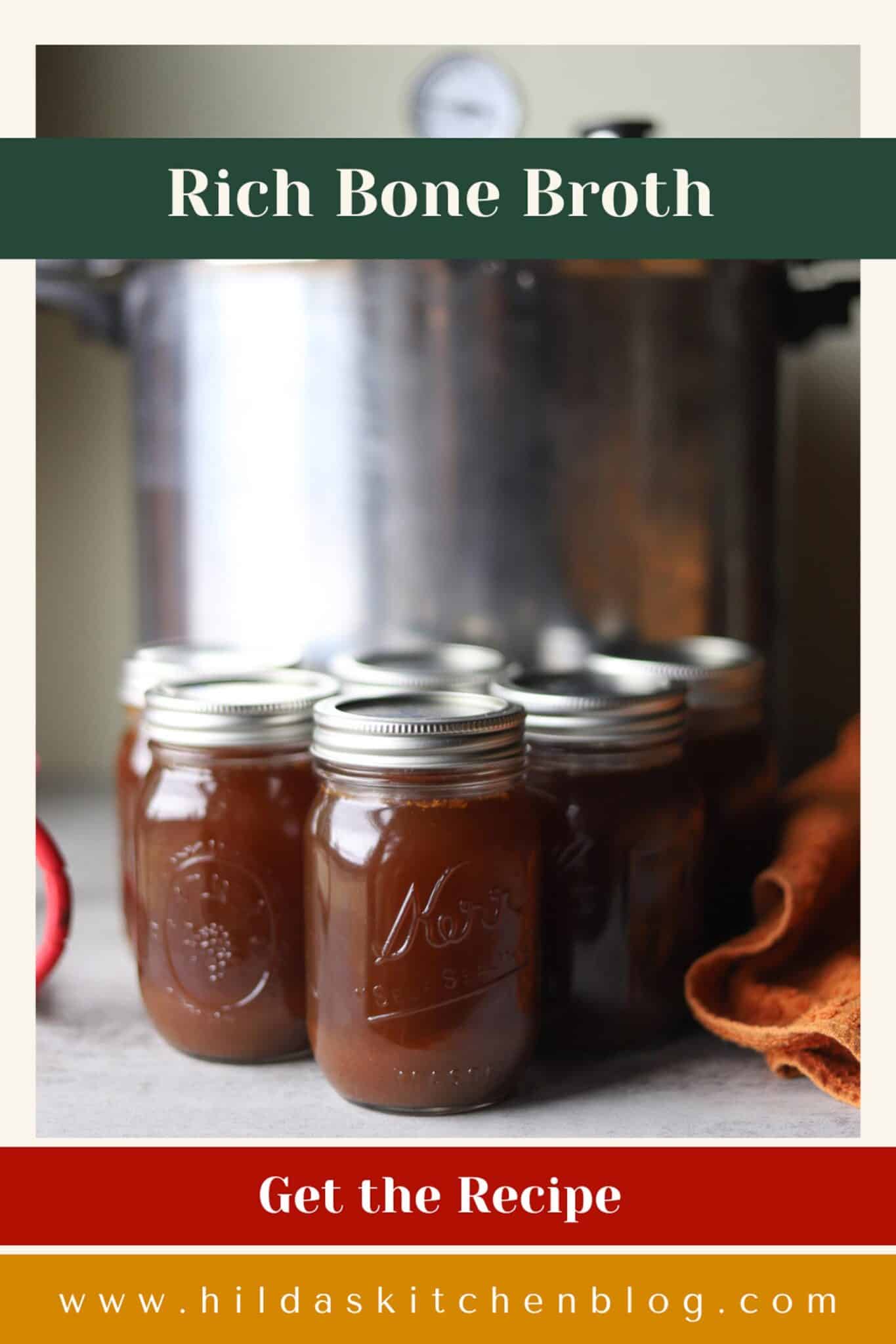 Crockpot Beef Bone Broth Recipe | Hilda's Kitchen Blog