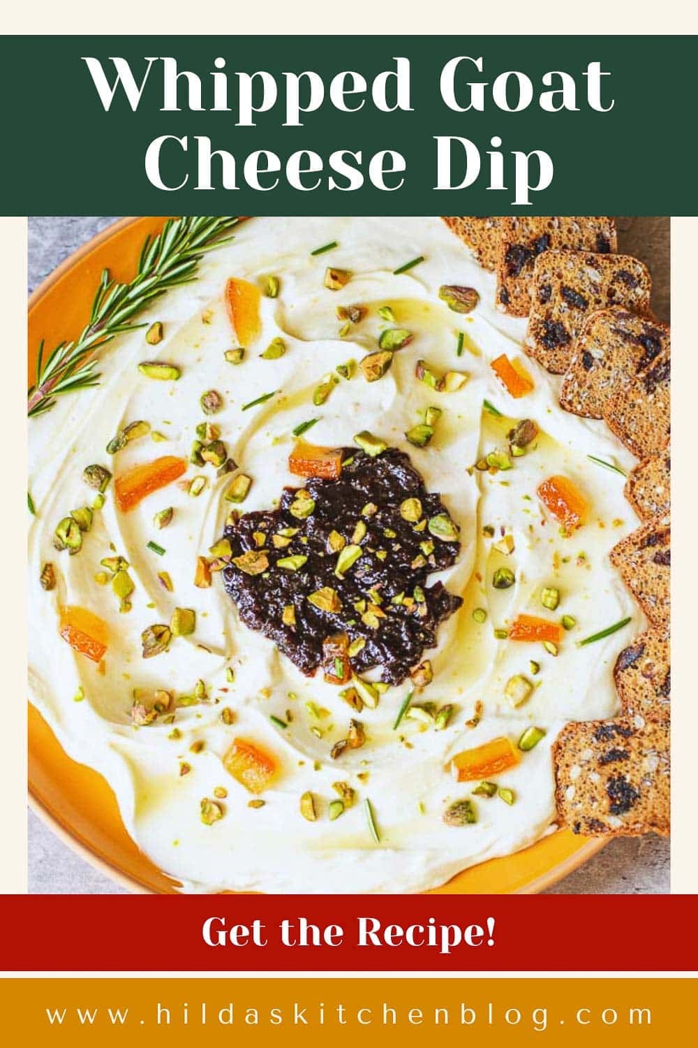 Whipped Goat Cheese | Hilda's Kitchen Blog